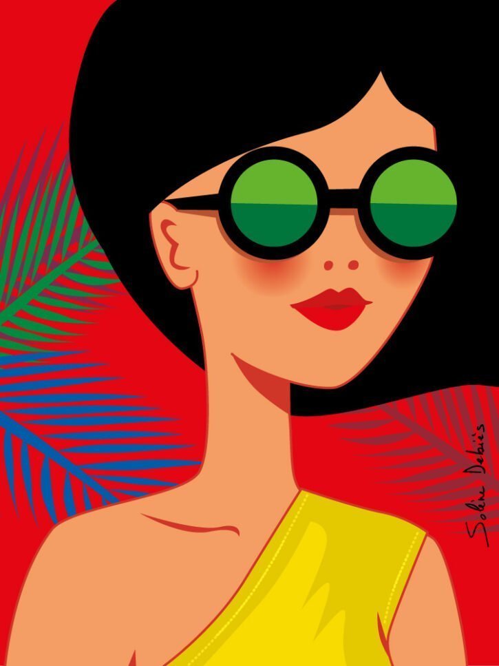 Illustrating the modern heroines, by Solene Debies illustrator