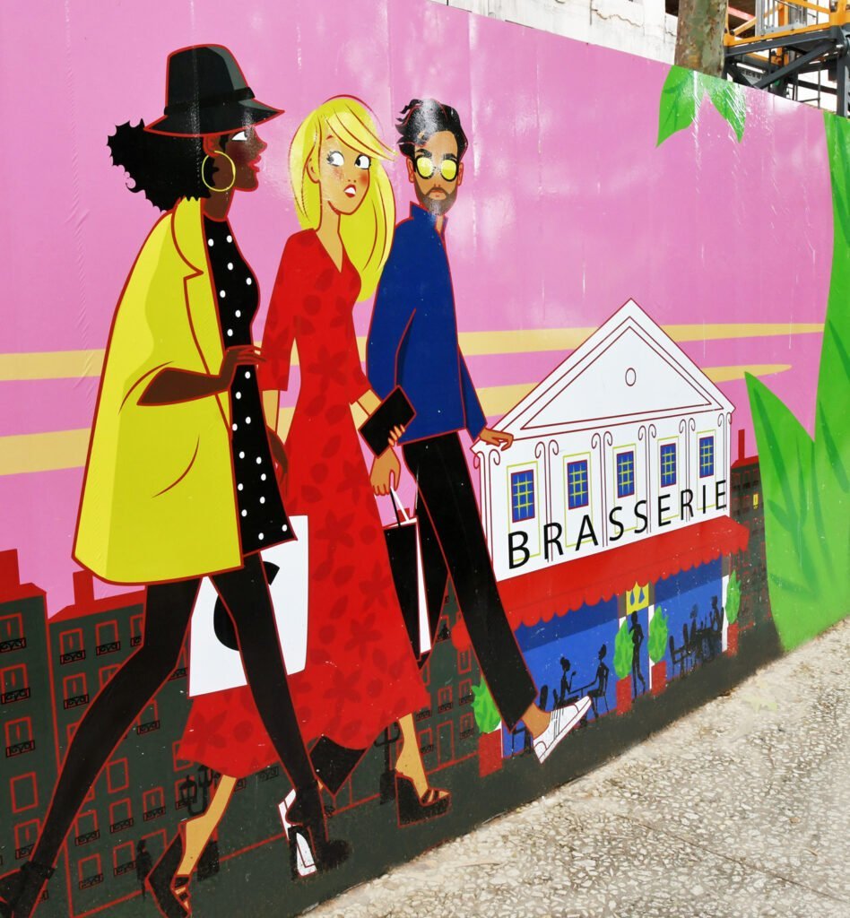 Une nouvelle fresque illustrée à Lyon